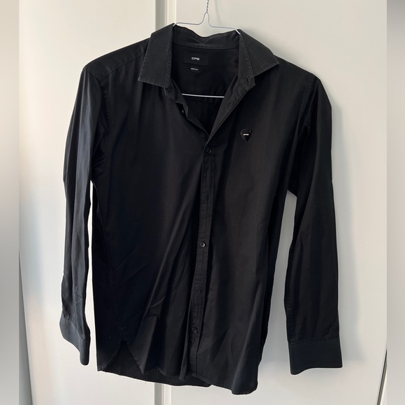 Chaps | Shirts | Cps Chaps Men Shirt In Black M | Poshmark